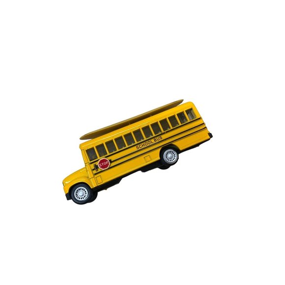 Unknown | Toys | Metal Toy Car School Bus Surf Board Toy Collectible ...